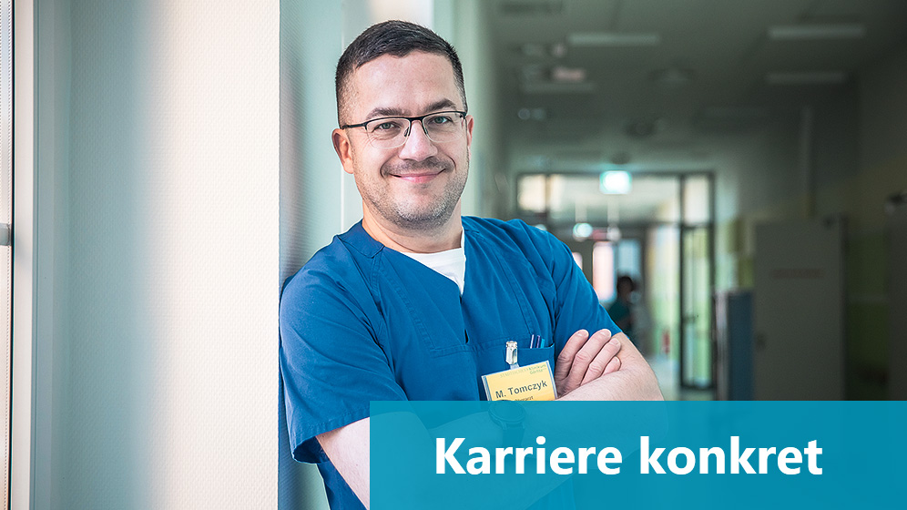 Karriere konkret: Michal Tomczyk | ÄRZTESTELLEN